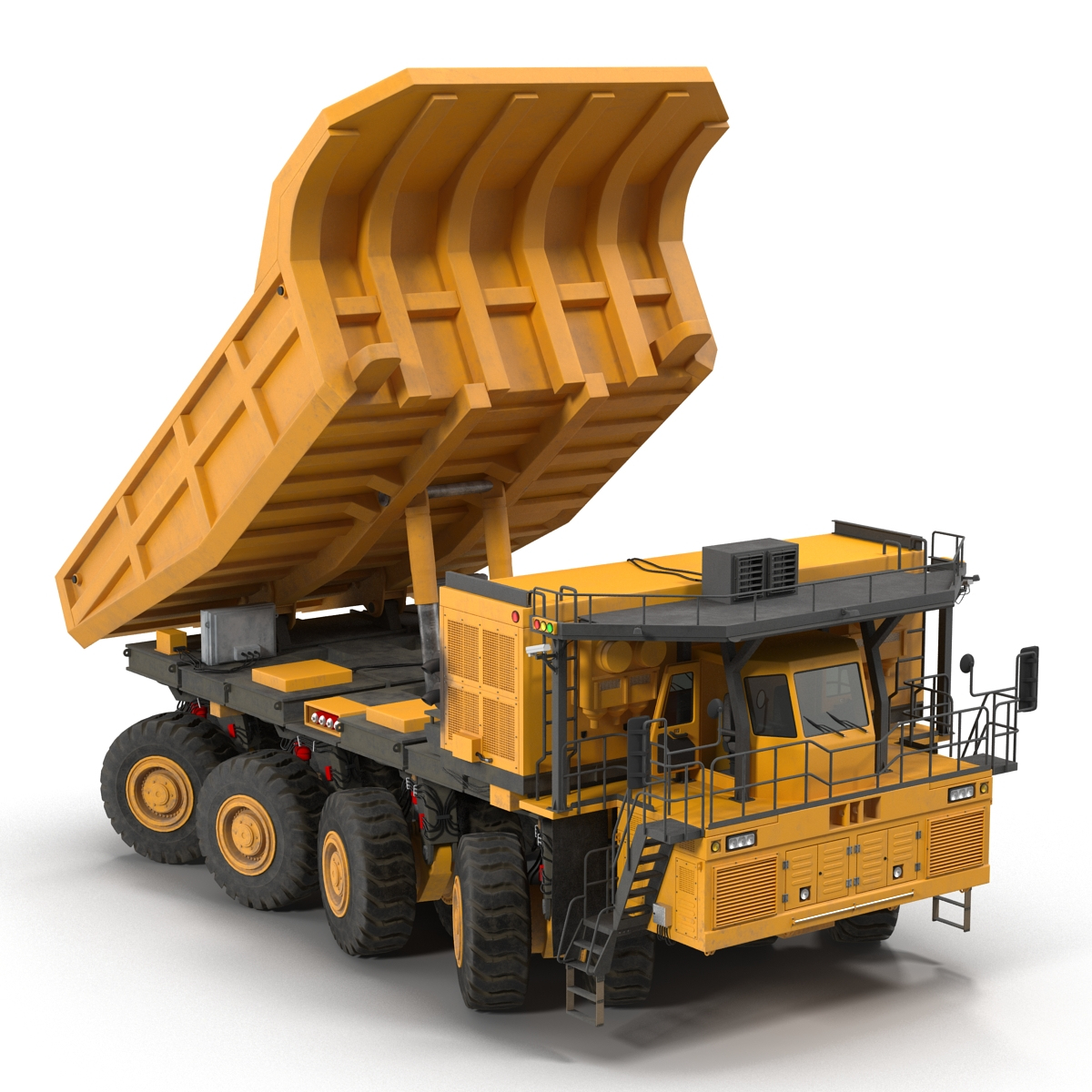 3d model mining truck
