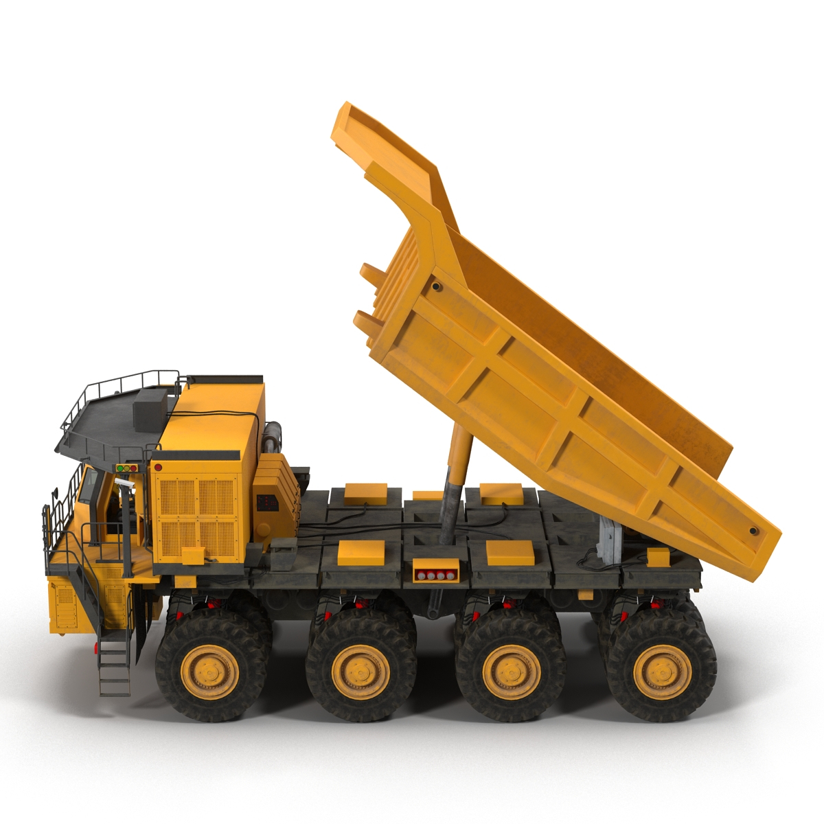 3d model mining truck