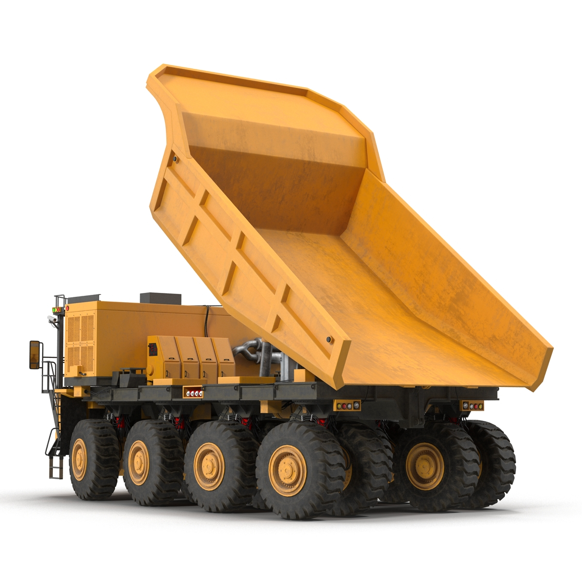 3d model mining truck