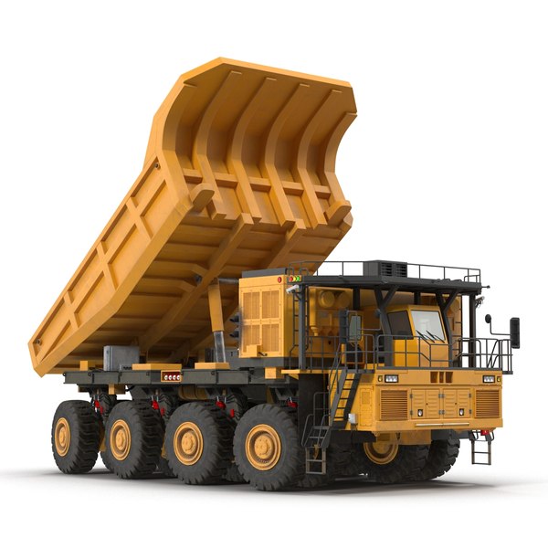 3d model mining truck