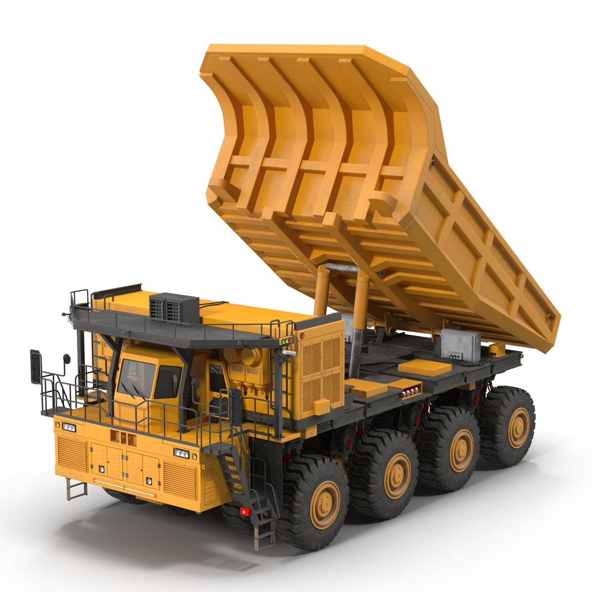 3d model mining truck