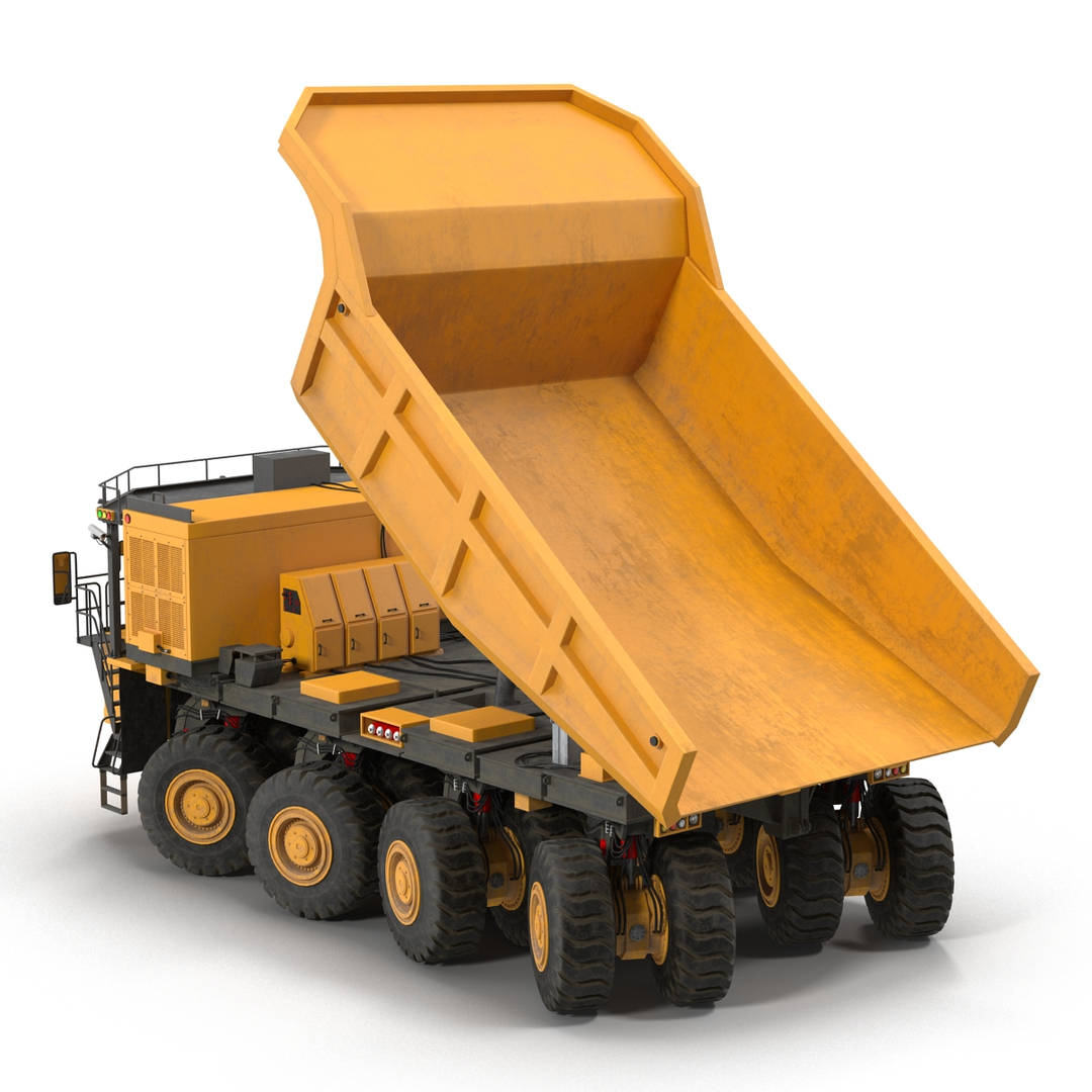 3d model mining truck