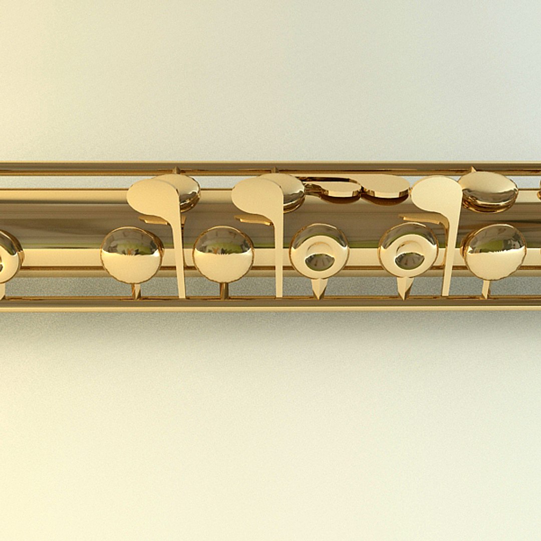 Maya Flute Brass