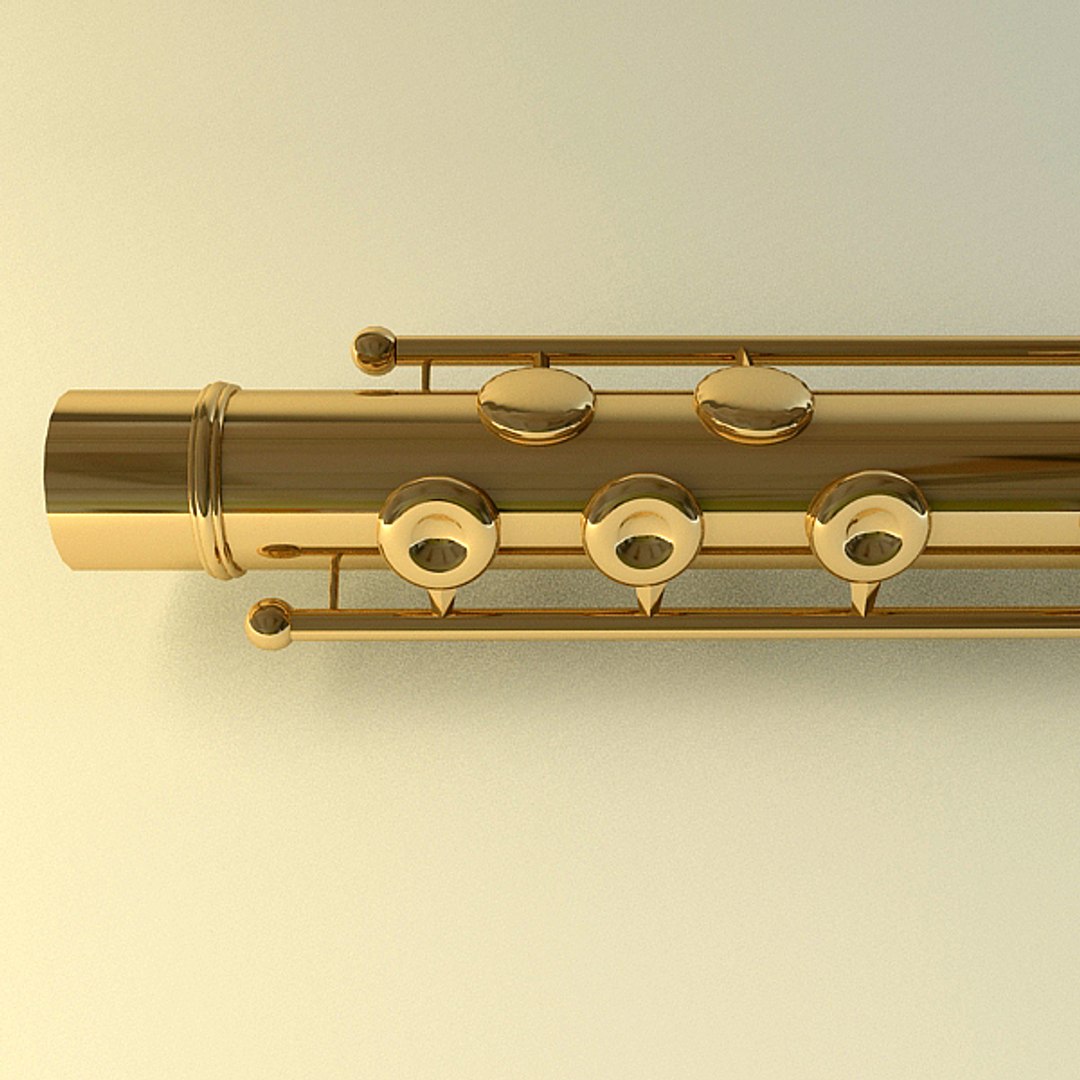 Maya Flute Brass