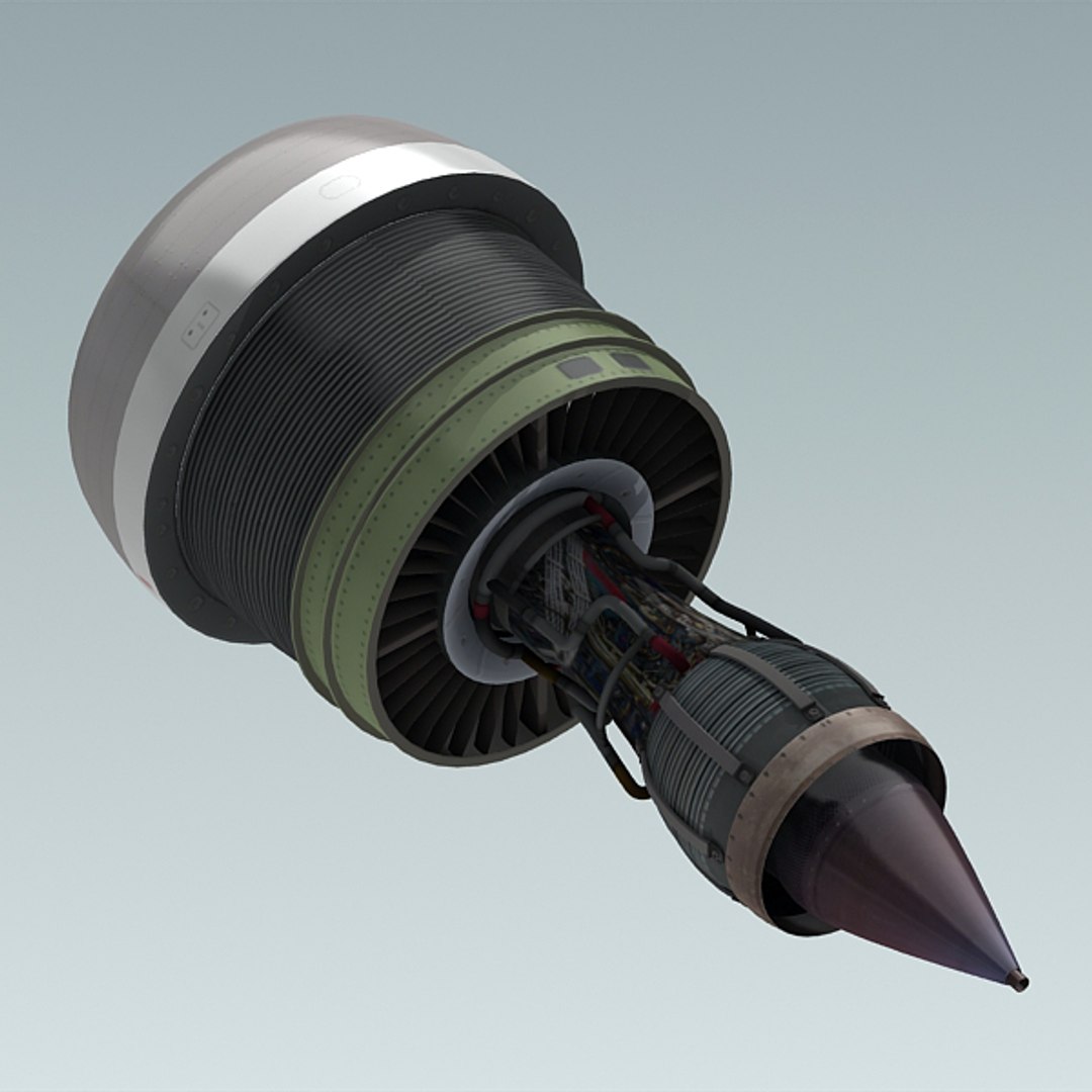 3ds Genx-1b Jet Engine