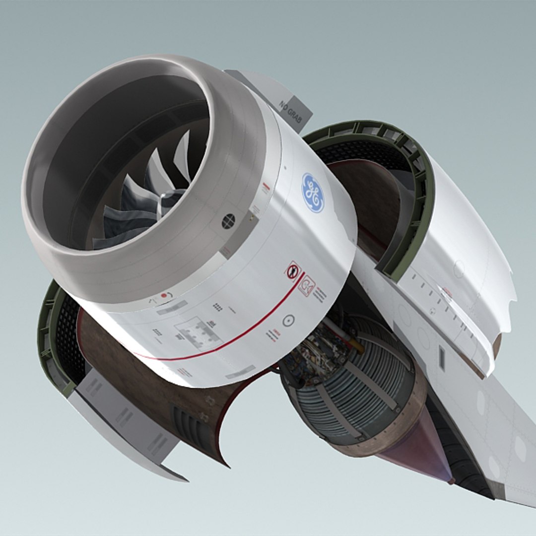 3ds Genx-1b Jet Engine