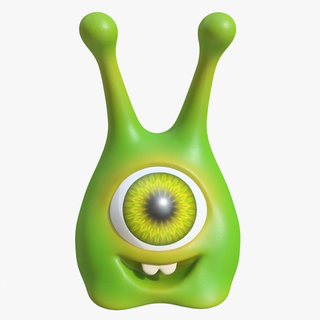 3d model toy alien