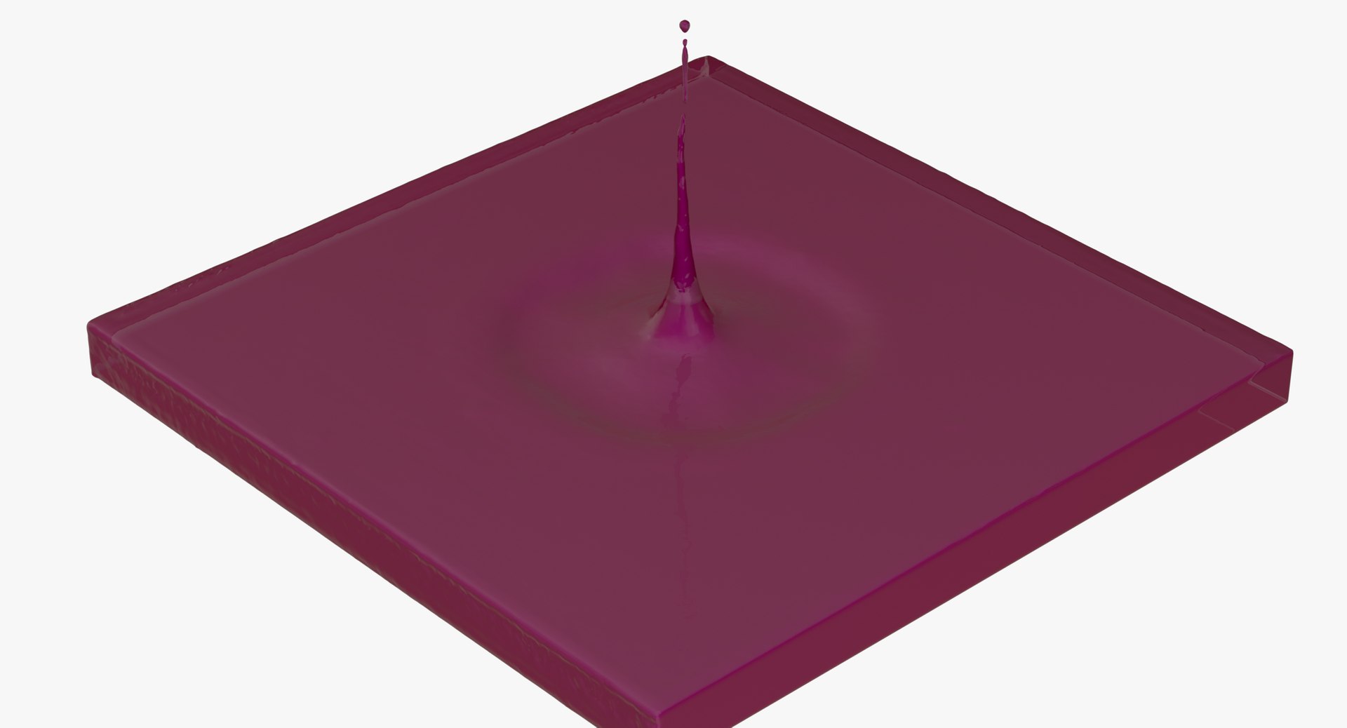 3D Model Falling Drop Liquid - TurboSquid 1332728