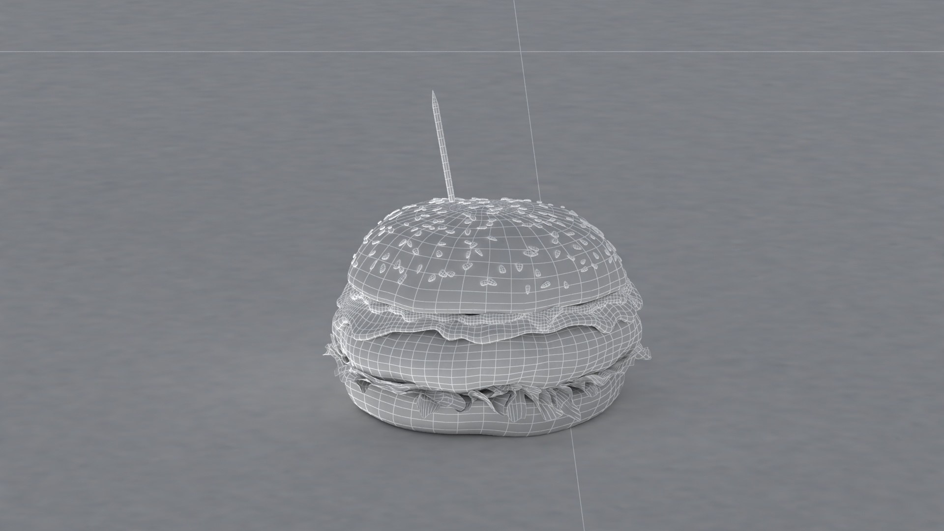 3d Burger Cheeseburger