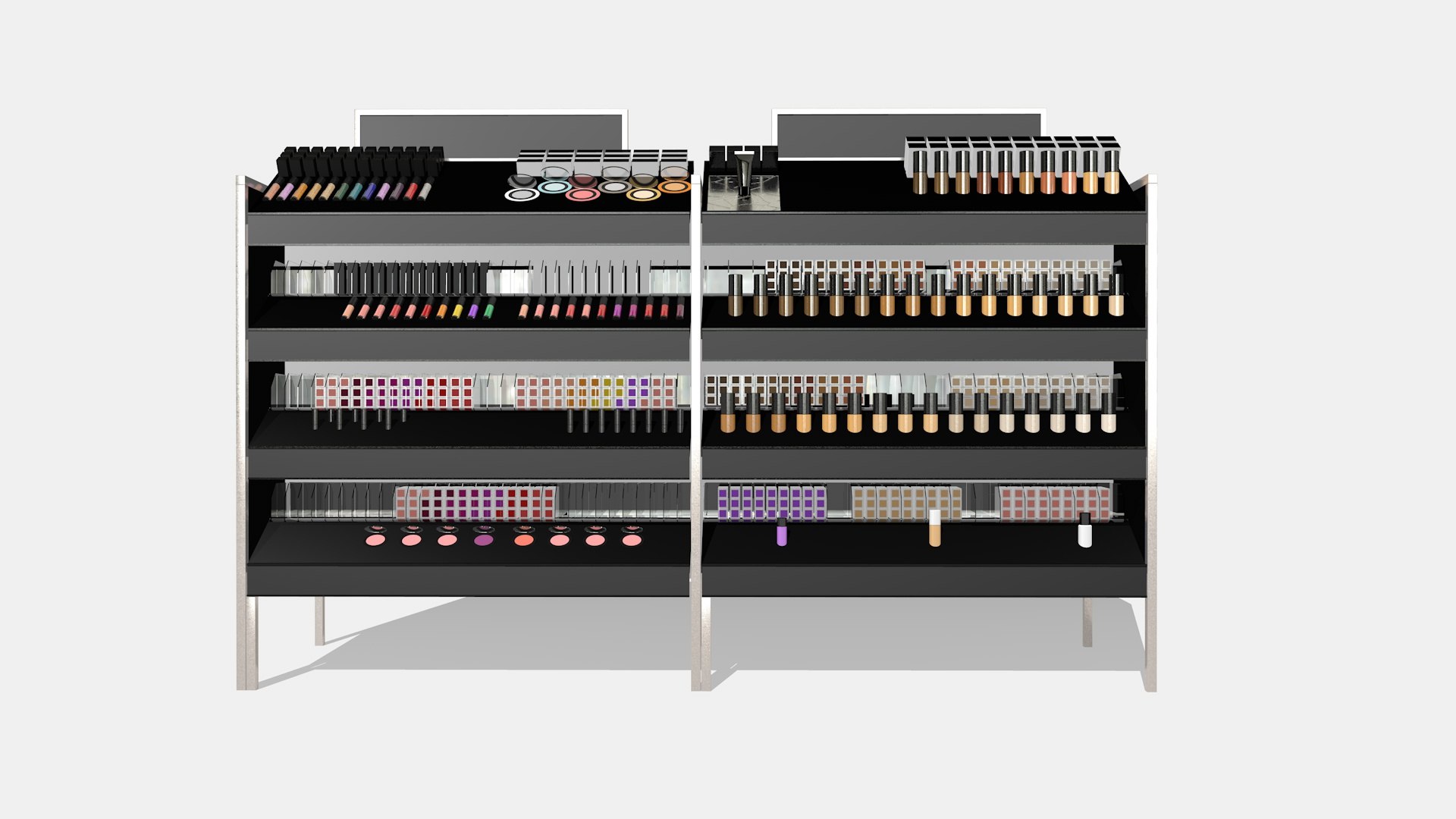 3D Retail Make-up Display - TurboSquid 1659311