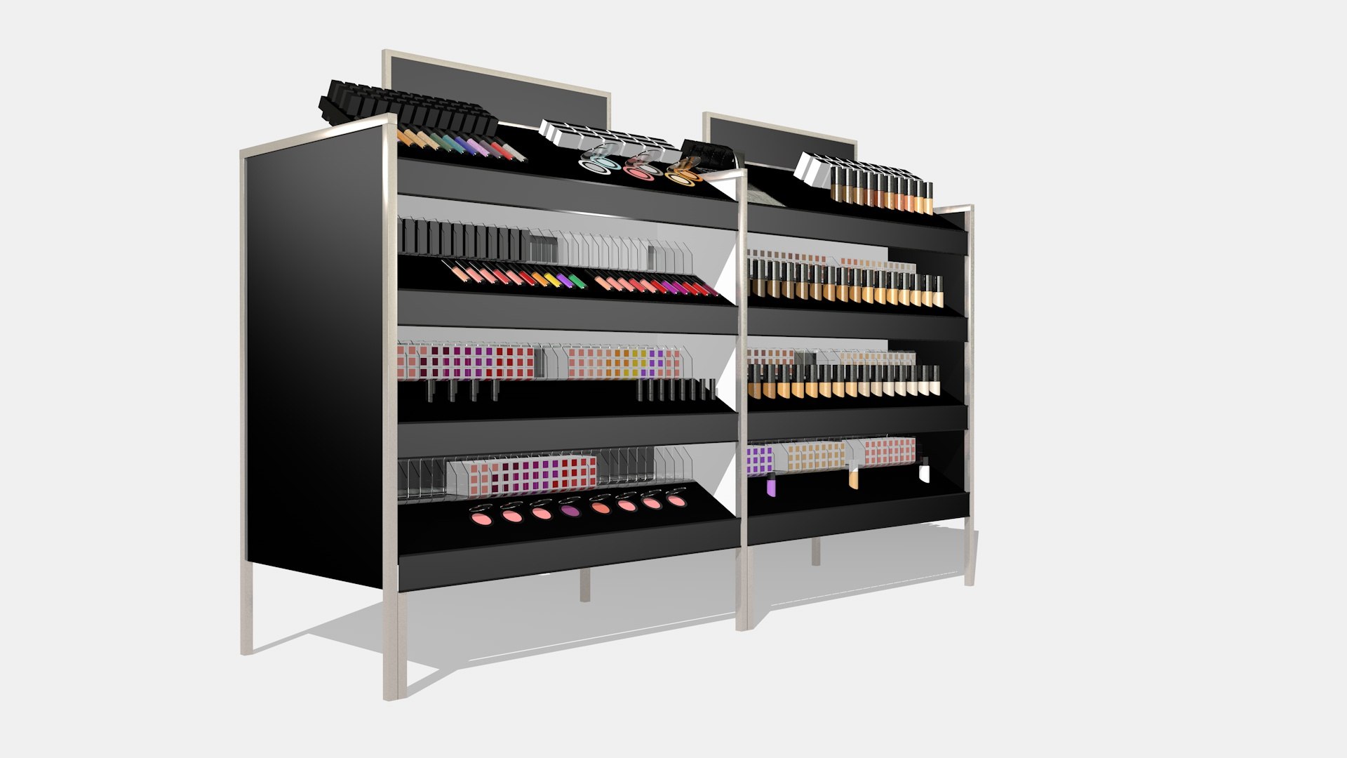 3D Retail Make-up Display - TurboSquid 1659311