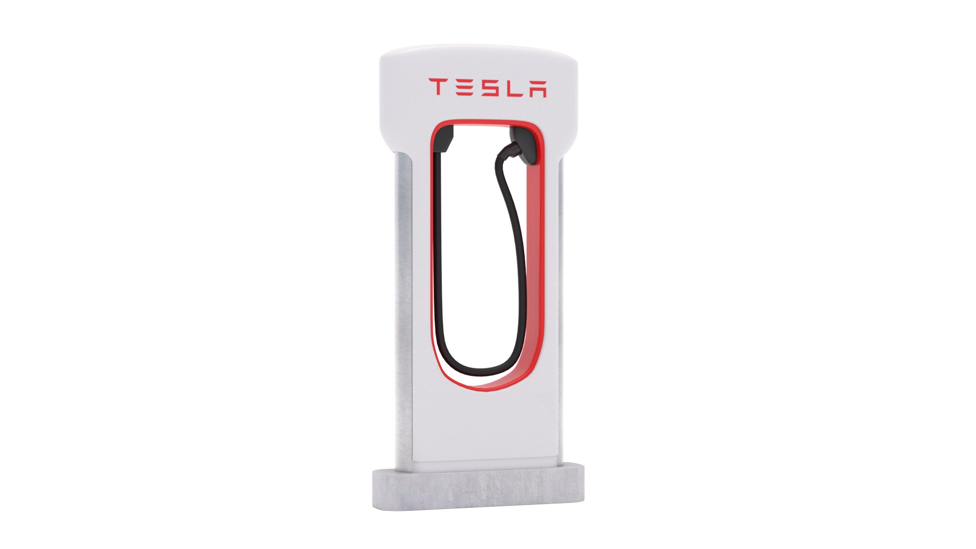 Tesla Supercharger V3 3D model - TurboSquid 2172194