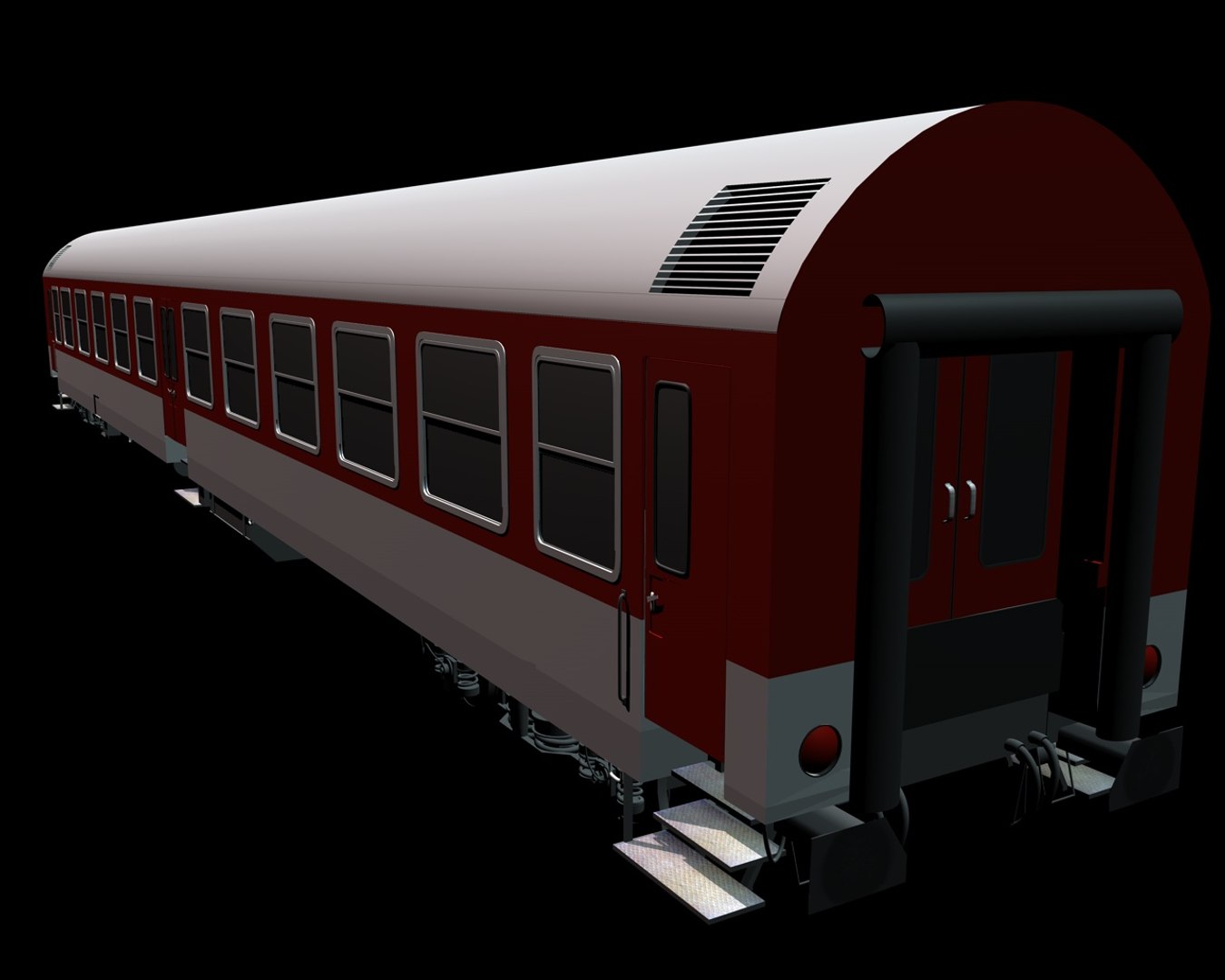 3d Trains Wagon
