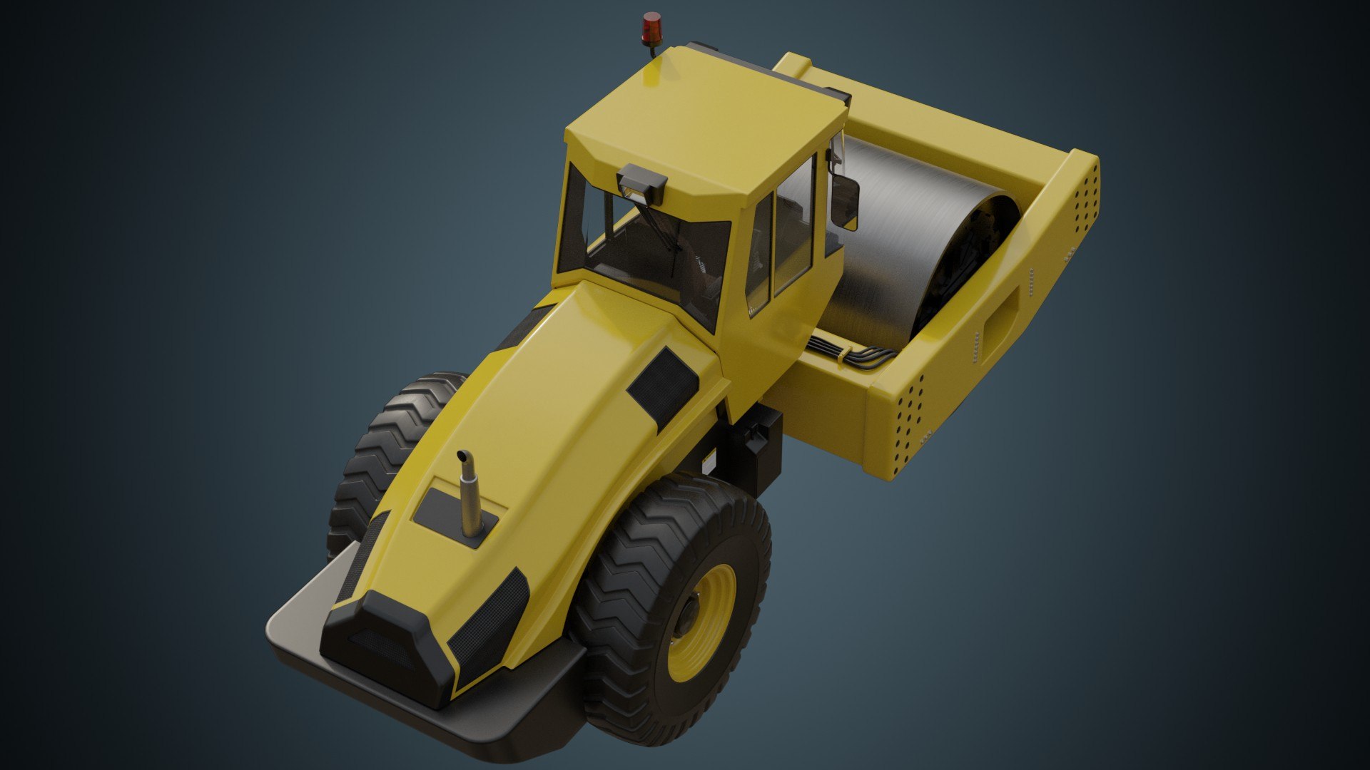 Compactor 1A 3D Model - TurboSquid 1870230