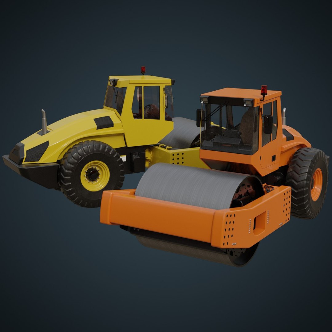 Compactor 1A 3D Model - TurboSquid 1870230
