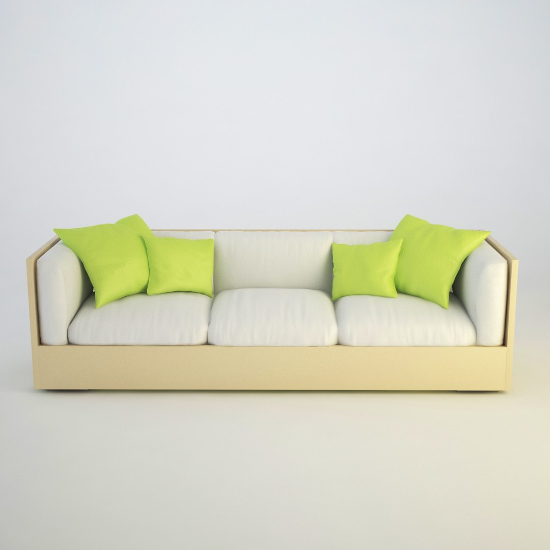 3d Modern Sofa Model