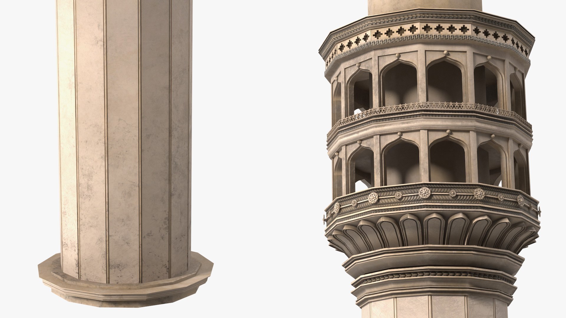 3D Minaret Model - TurboSquid 1971799