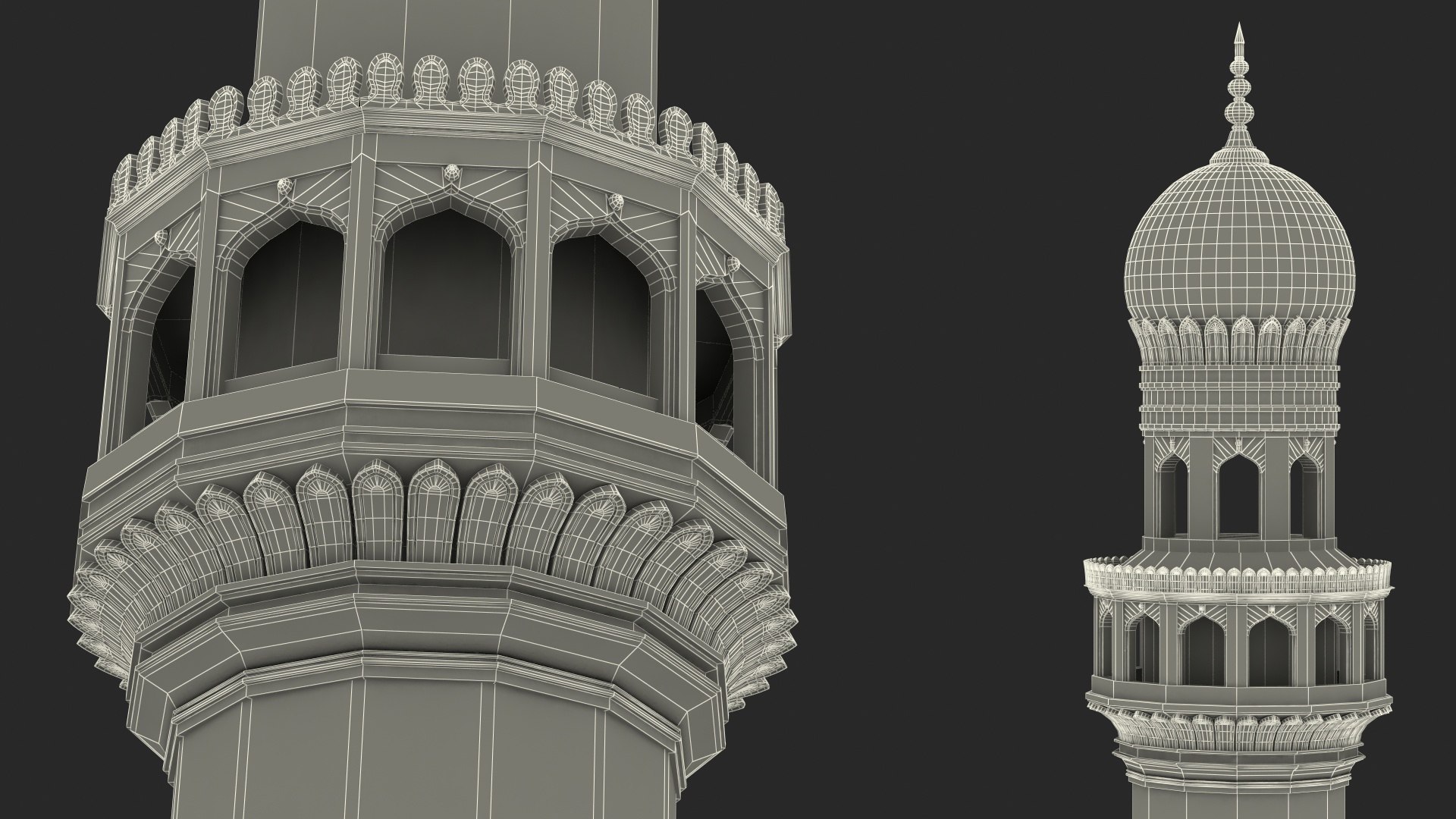 3D Minaret Model - TurboSquid 1971799