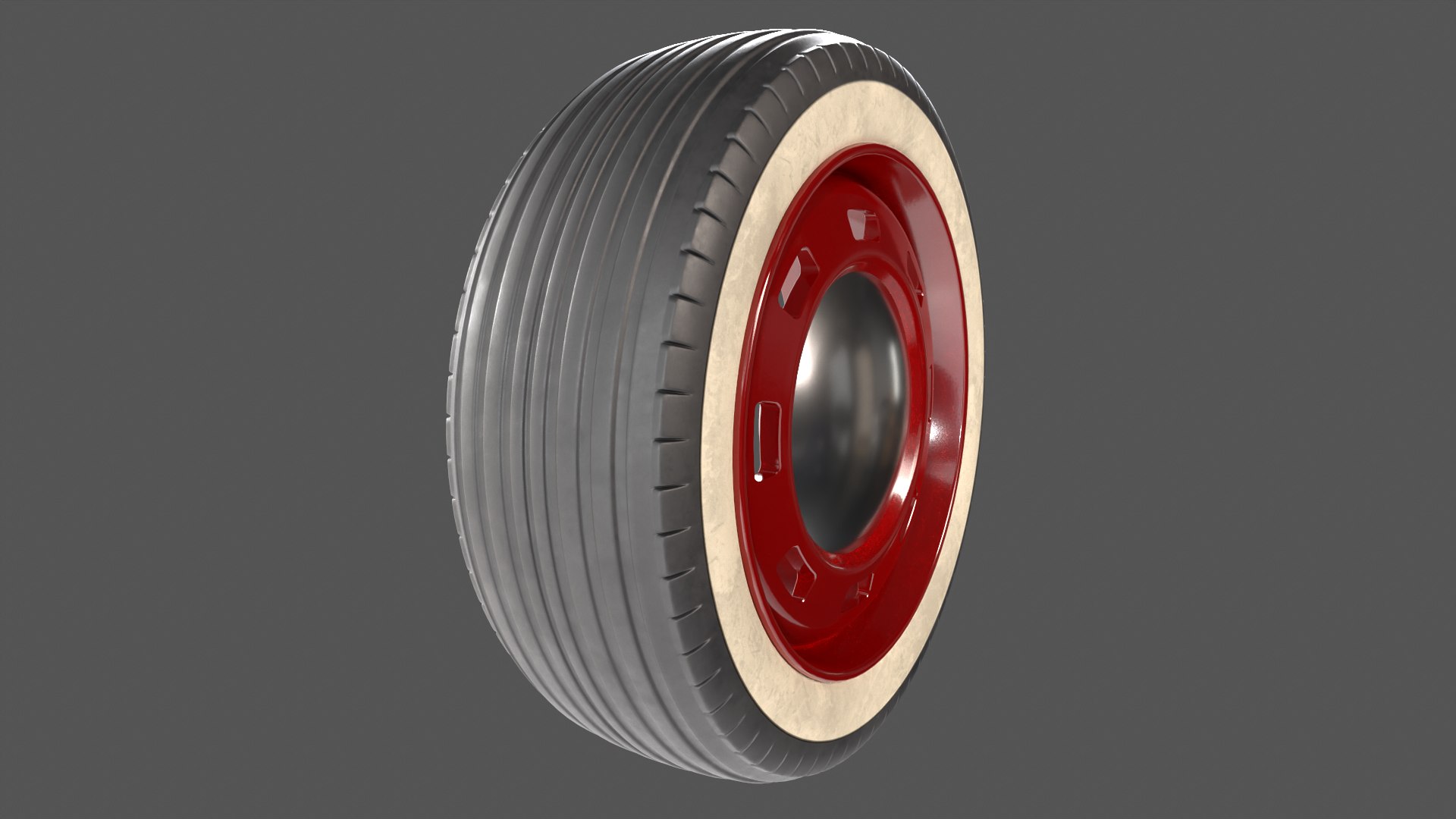 Classic Wheels 3D Model - TurboSquid 2053919