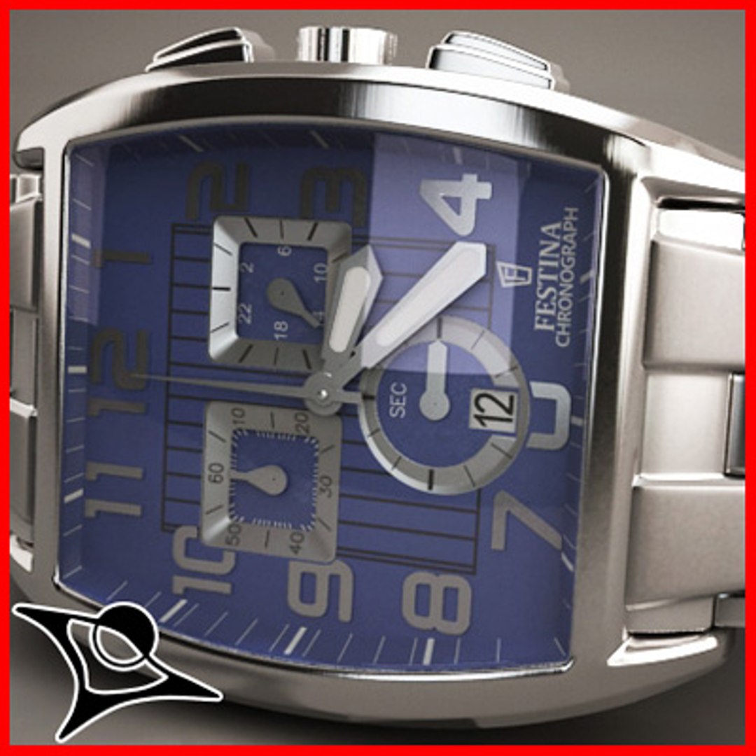 Festina Watch 3d Model