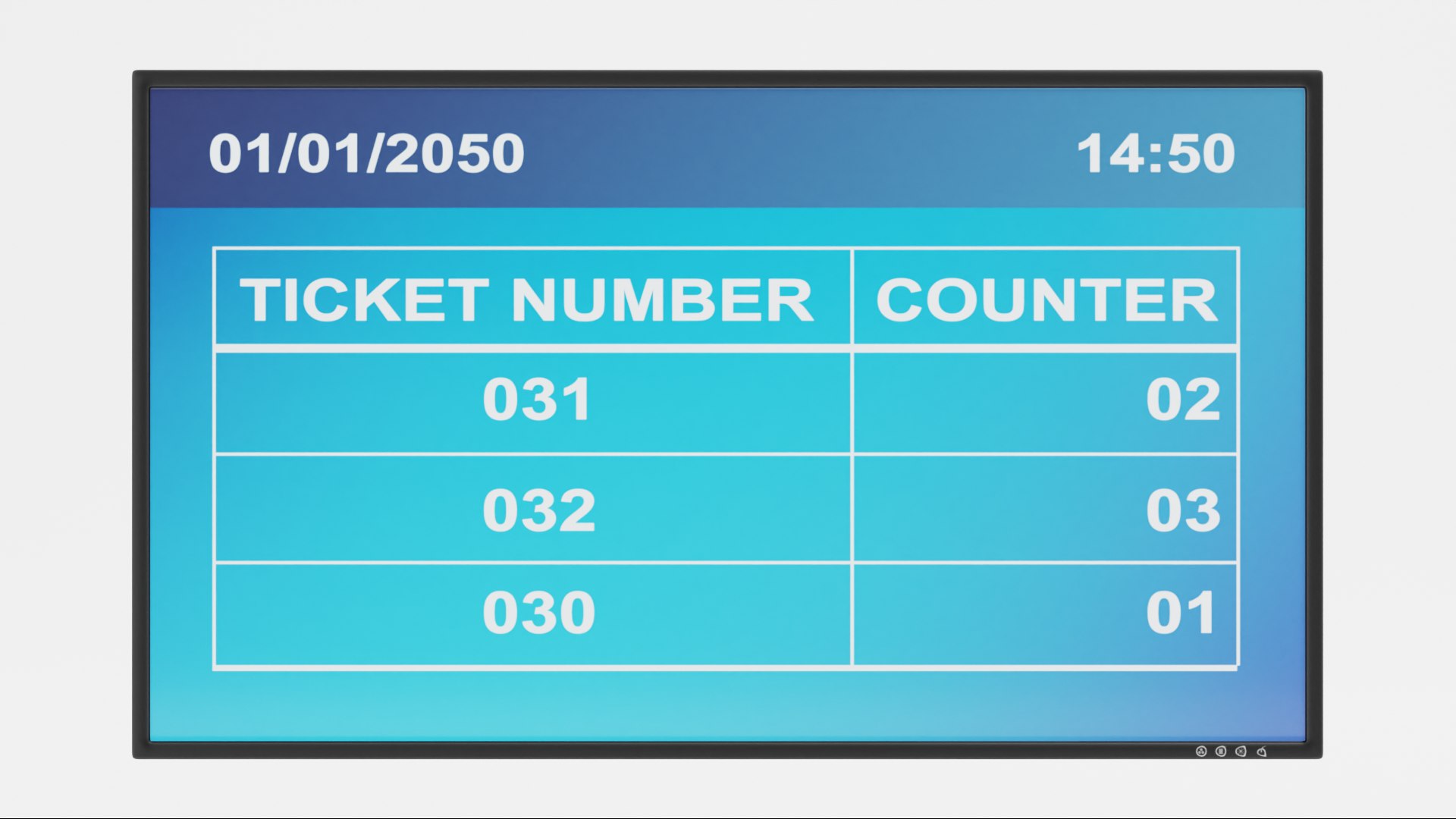 Queue Management System 3D model - TurboSquid 2134244