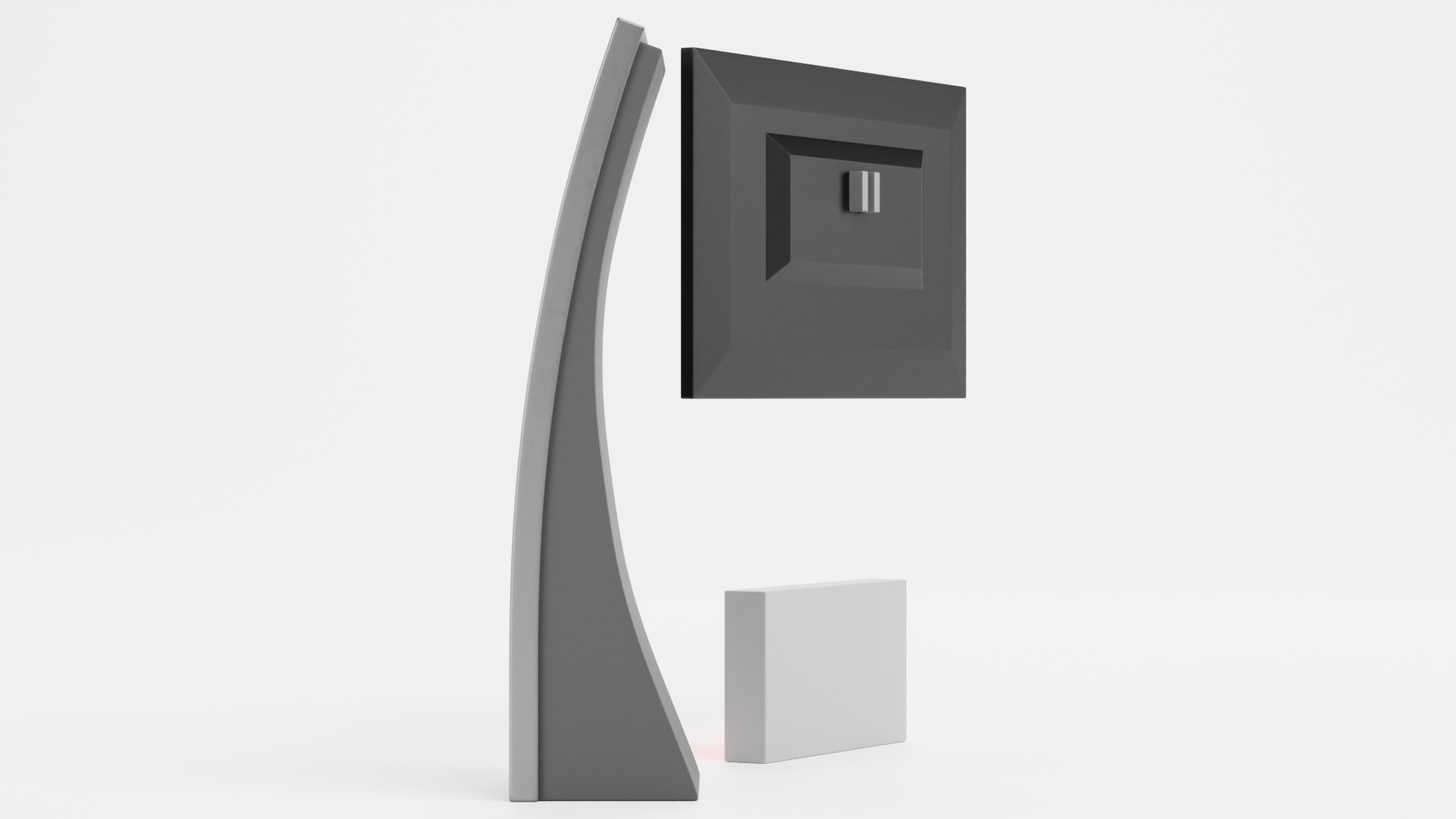 Queue Management System 3D Model - TurboSquid 2134244