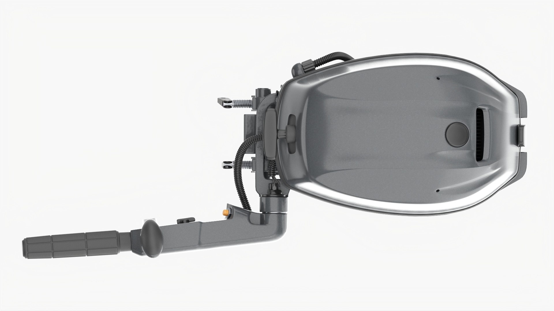 3D Portable Outboard Boat Motor With Tiller - TurboSquid 1760696