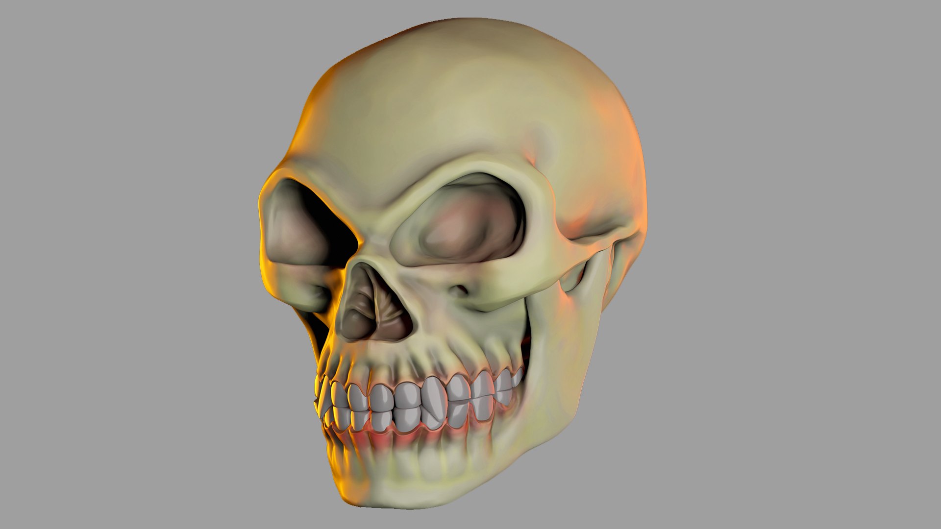 3D Skull - TurboSquid 2296183