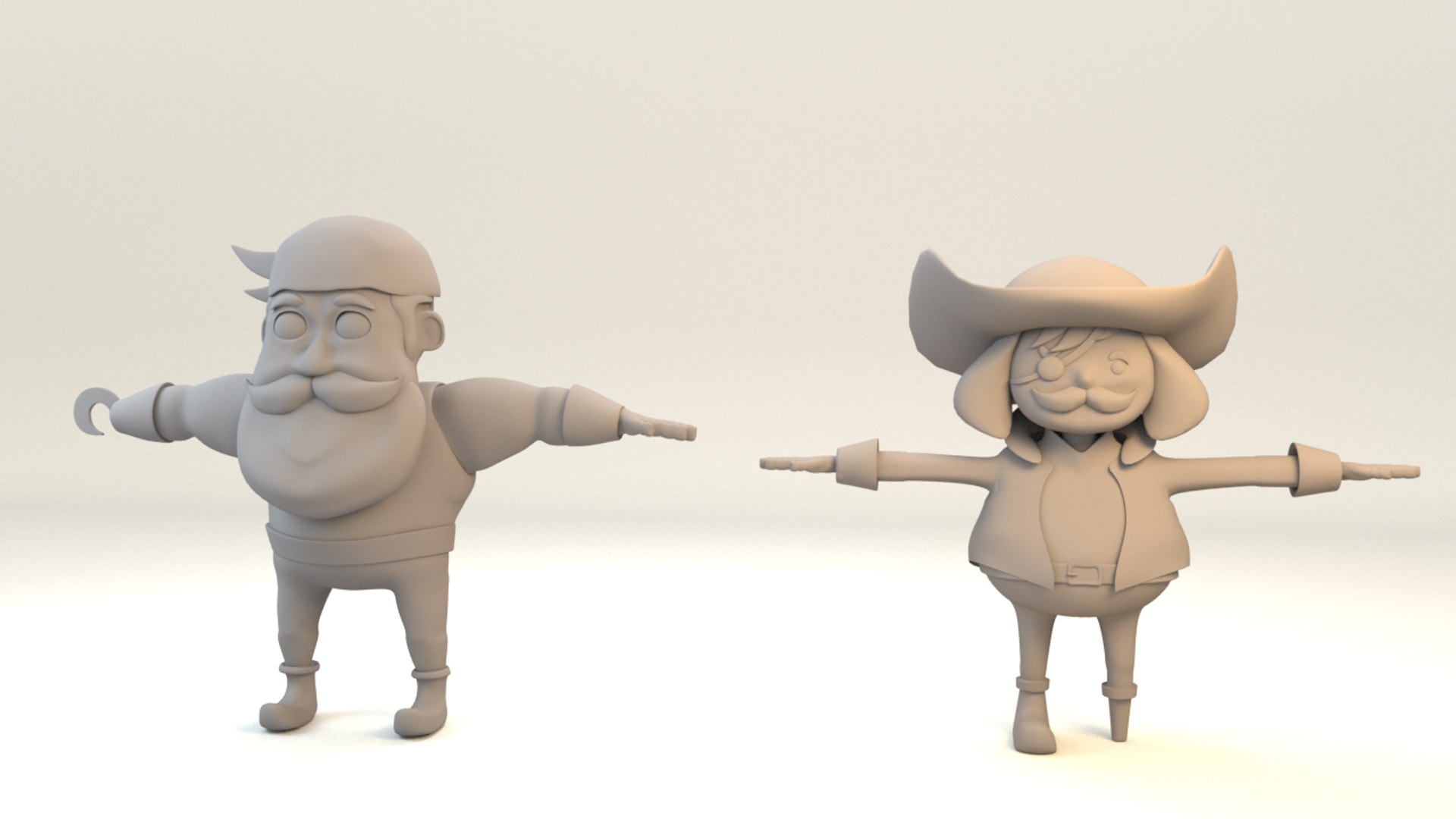 Cartoon Character Fbx