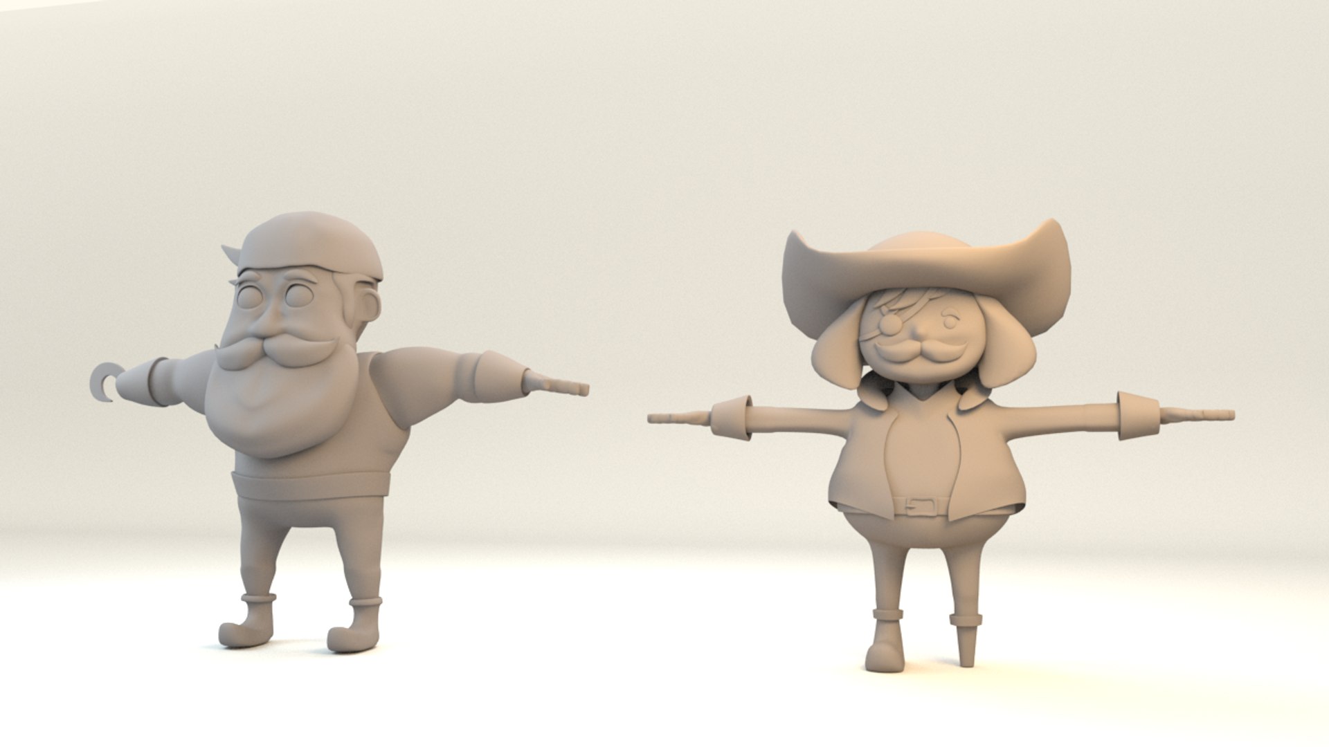 Cartoon Character Fbx