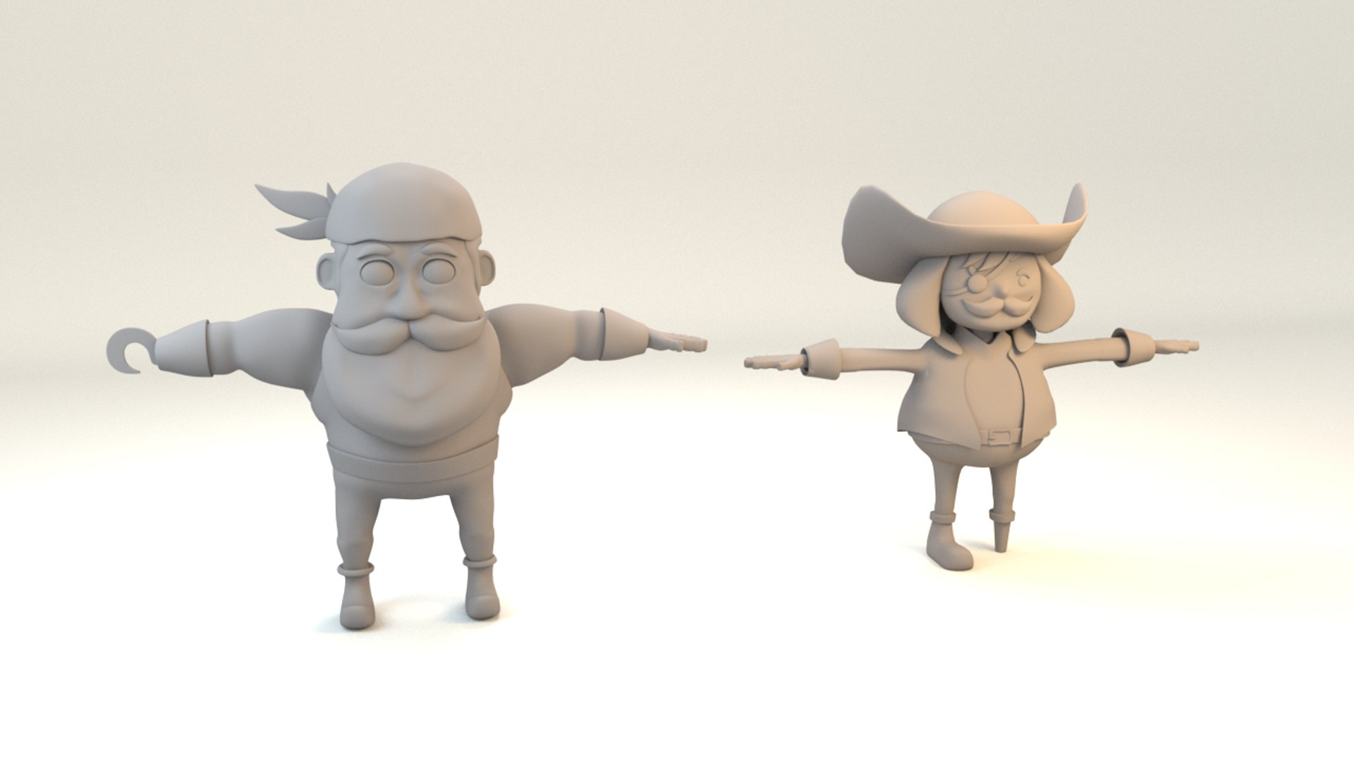 Cartoon Character Fbx