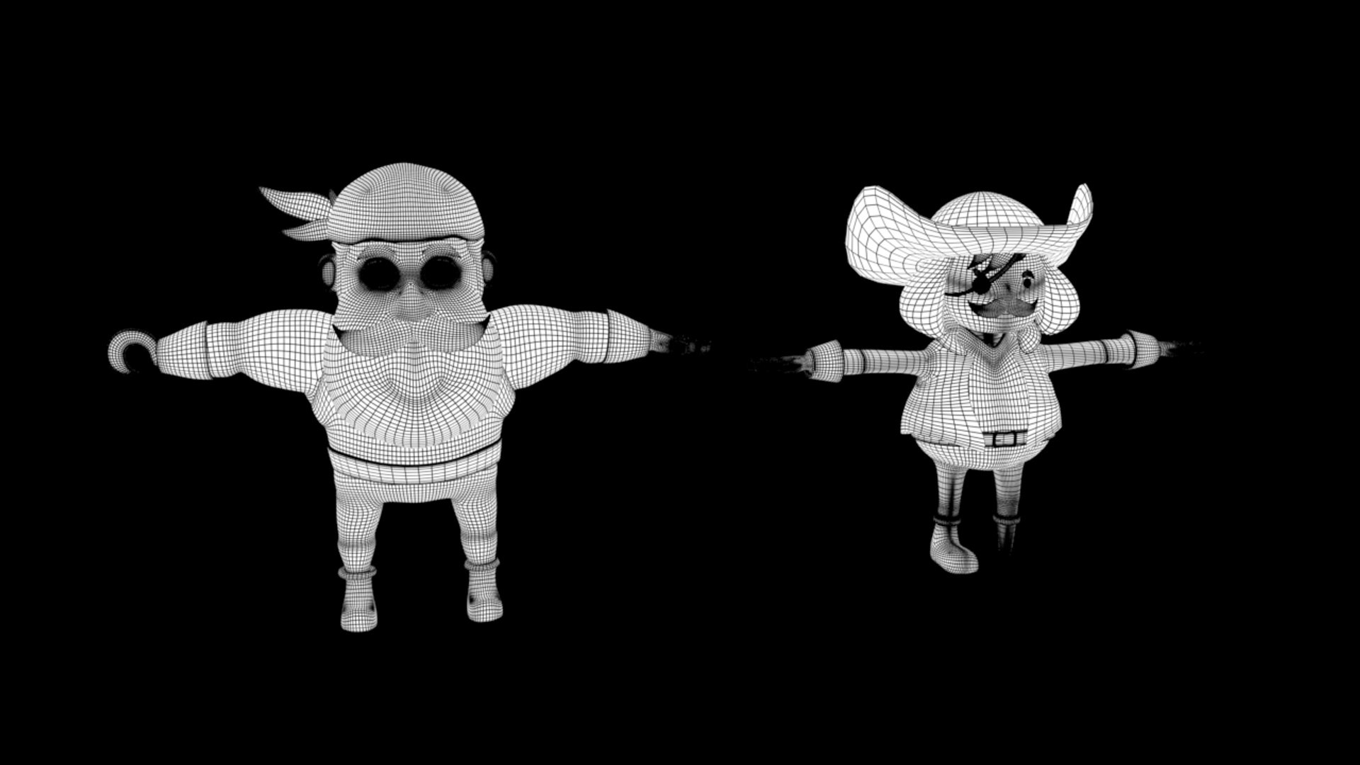 Cartoon Character Fbx