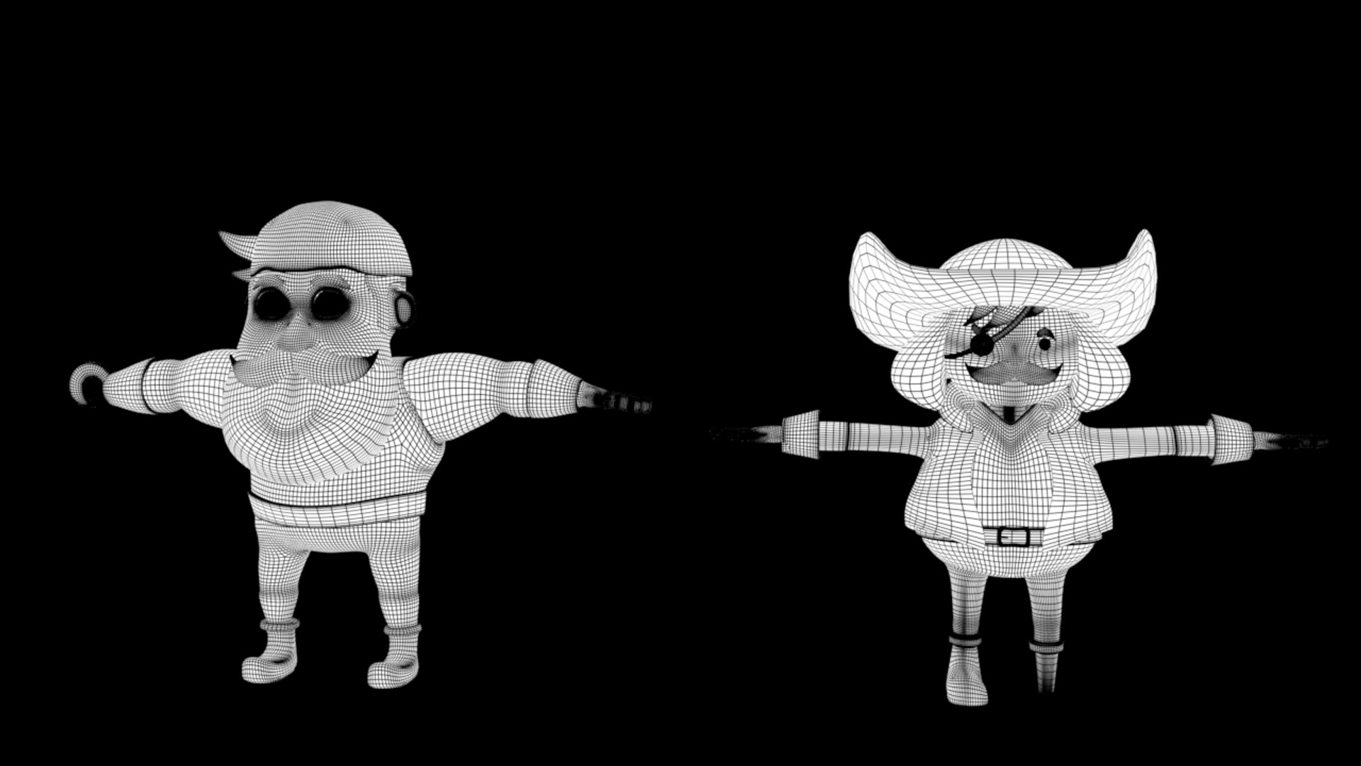 Cartoon Character Fbx