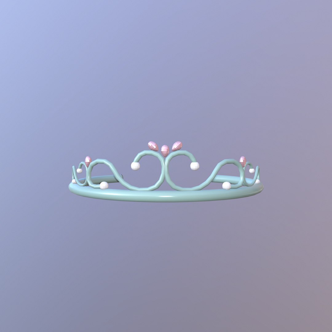 3D Tiara Model - TurboSquid 1886619