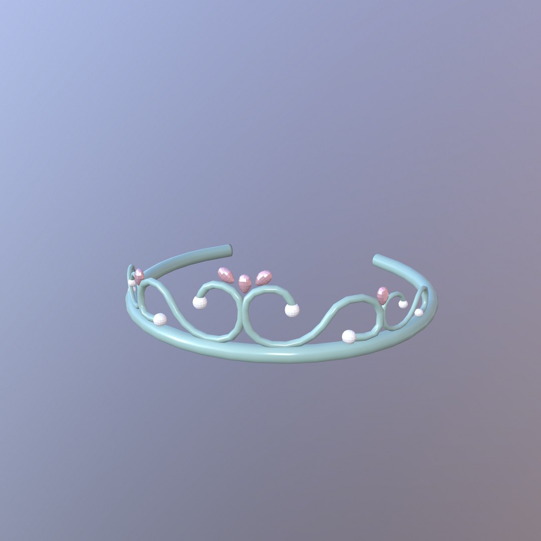 3D Tiara Model - TurboSquid 1886619