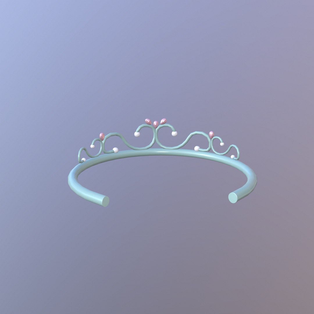 3D Tiara Model - TurboSquid 1886619