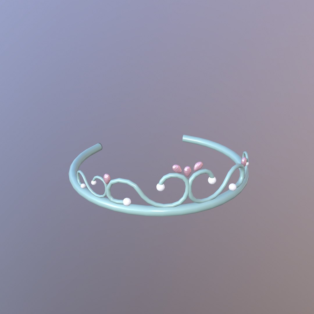 3D Tiara Model - TurboSquid 1886619