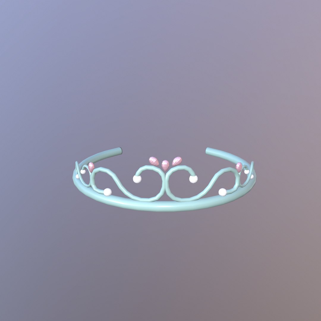 3D Tiara Model - TurboSquid 1886619