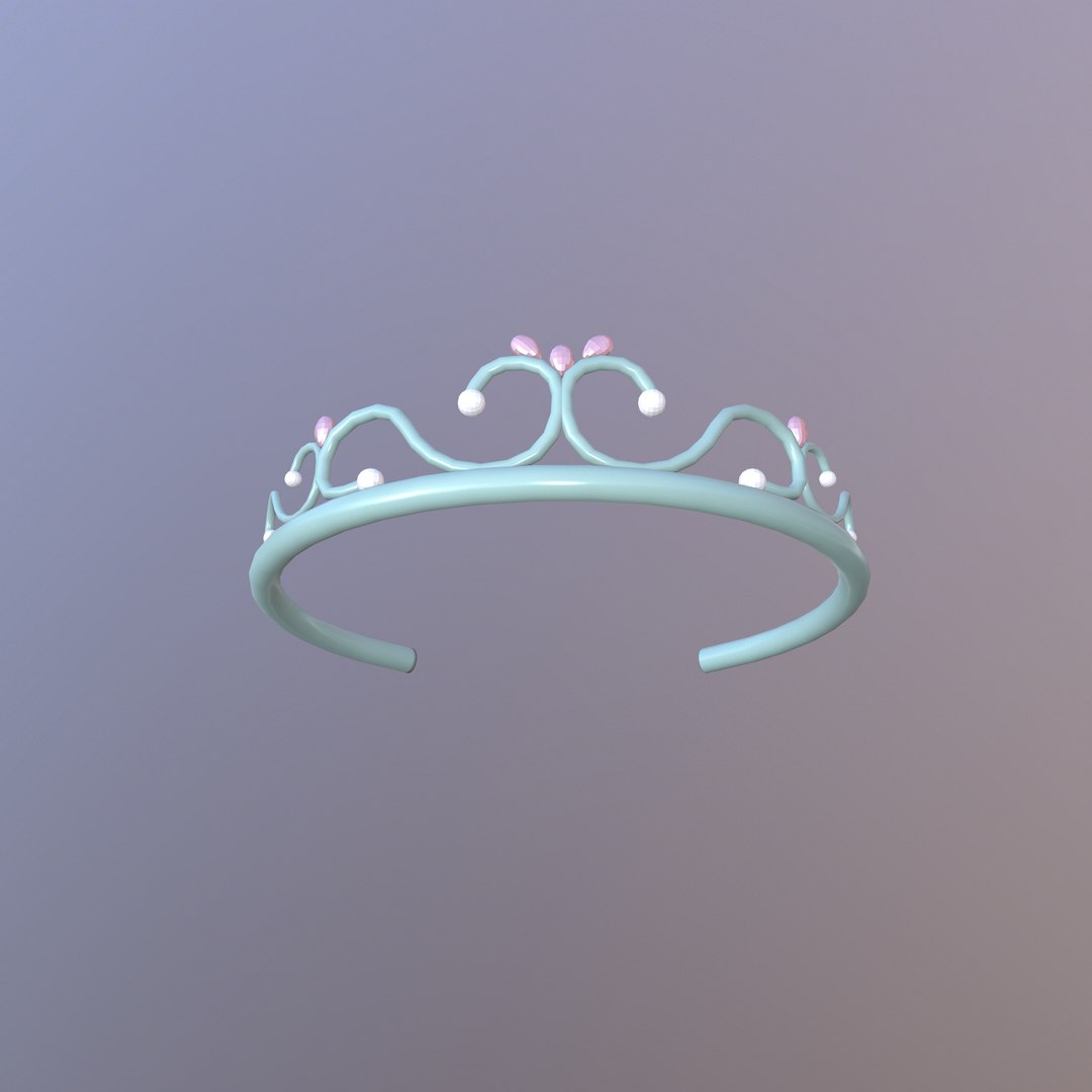 3D Tiara Model - TurboSquid 1886619