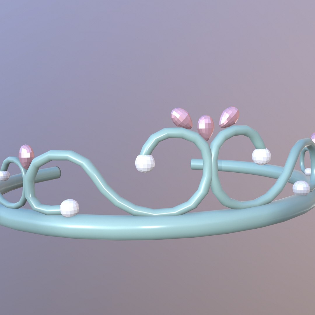 3D Tiara Model - TurboSquid 1886619