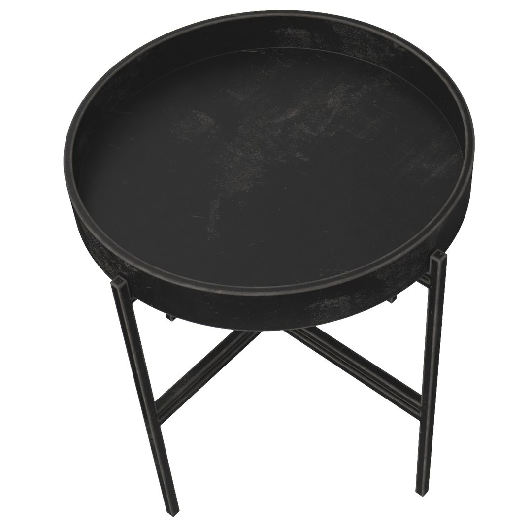 Ace Tray Side Table KX-1004-02 3D Model - TurboSquid 2016335