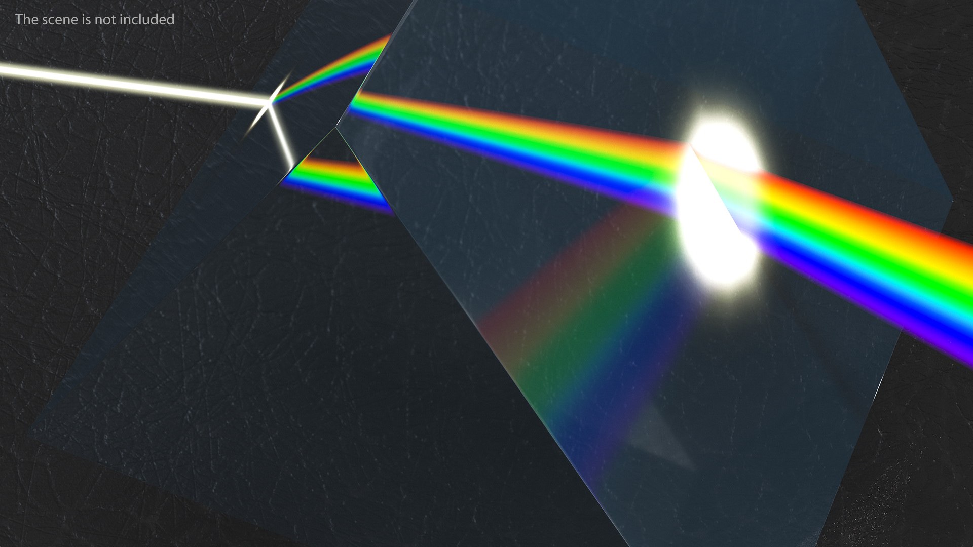 Inverted Prisms Light Spectrum Recombination 3D Model - TurboSquid 1737059