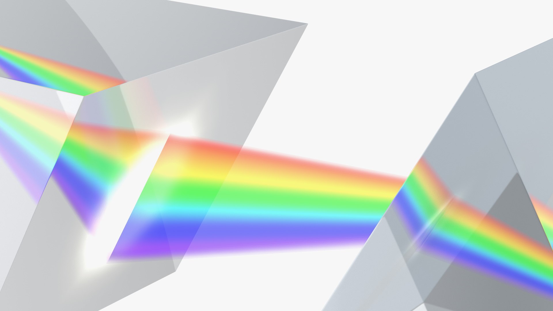 Inverted Prisms Light Spectrum Recombination 3D model - TurboSquid 1737059