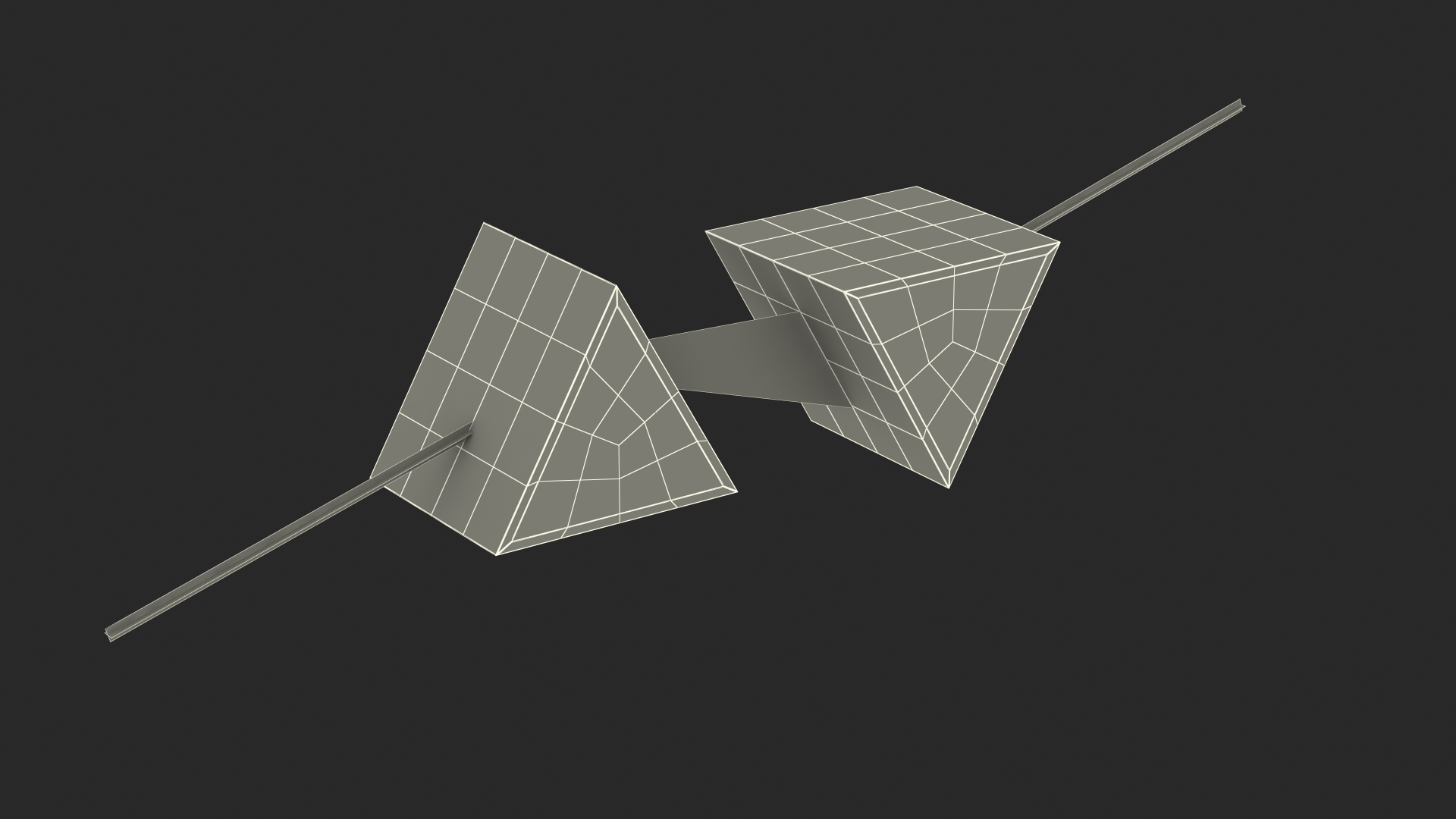 Inverted Prisms Light Spectrum Recombination 3D Model - TurboSquid 1737059