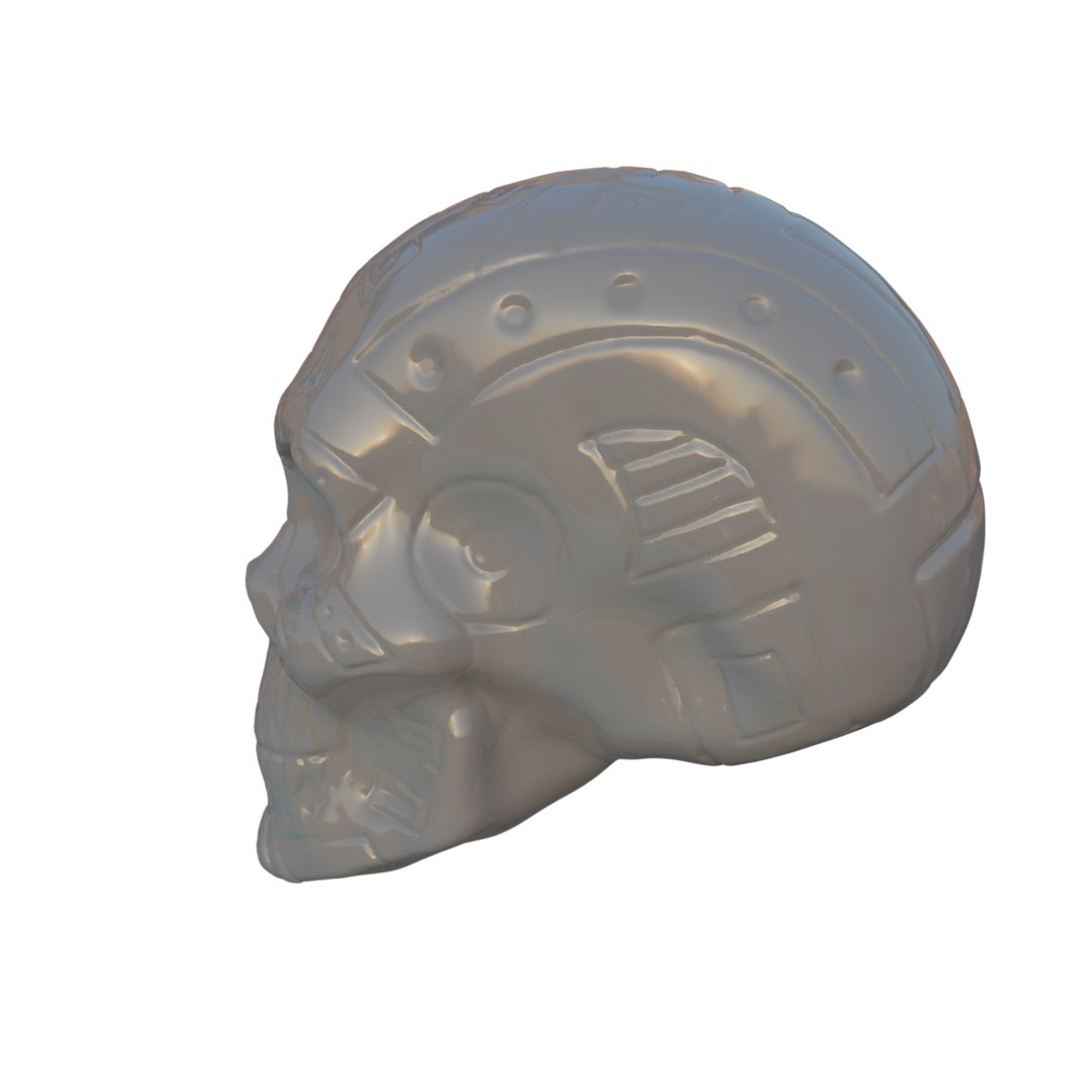 Modelled skull calaca printing 3D - TurboSquid 1641497