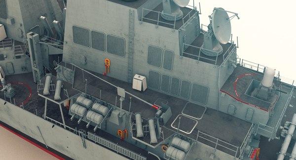 modelo 3d USS Fitzgerald Lod 3 - TurboSquid 1423261