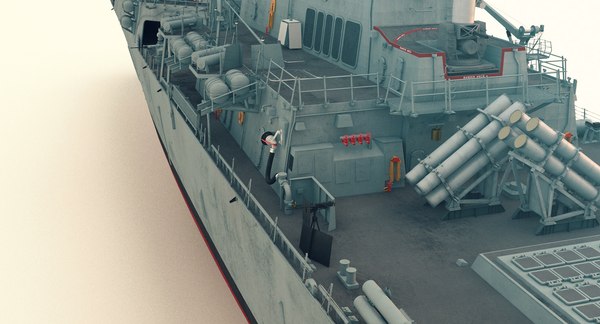 modelo 3d USS Fitzgerald Lod 3 - TurboSquid 1423261