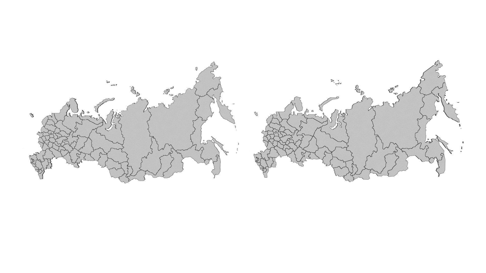 3D Russia 3d Map - TurboSquid 1876483