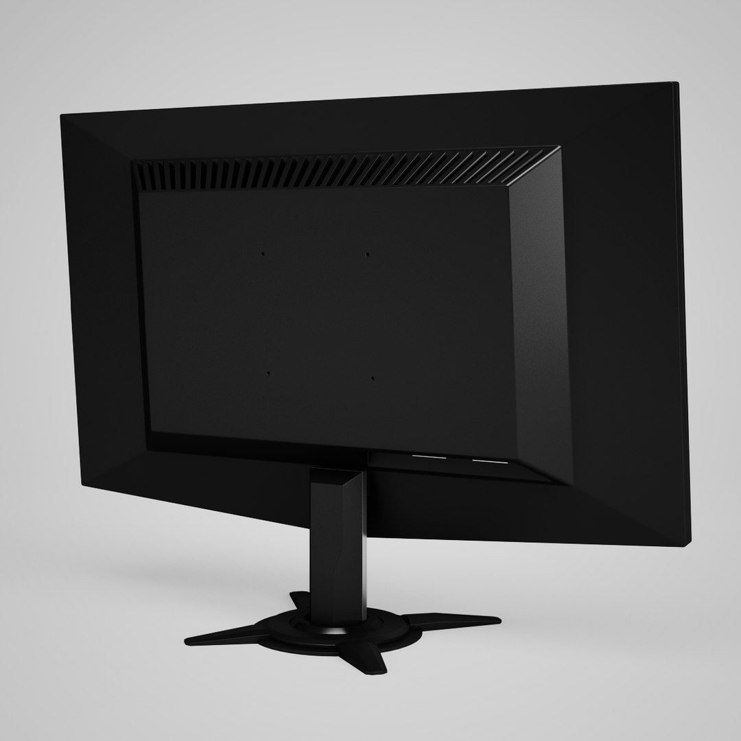 3d lcd monitor model