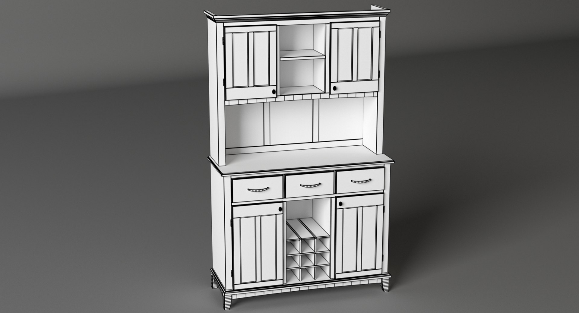 3D model buffet - TurboSquid 1380331